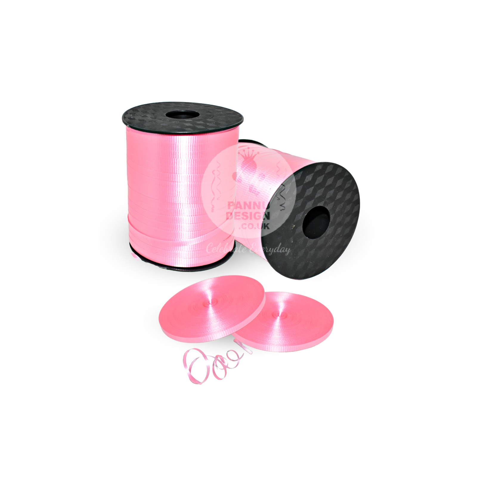 Classic Pink Curling Ribbon - Pannu Design